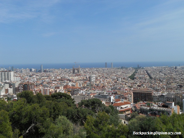 The Skyline of Barcelona - Backpacking Diplomacy